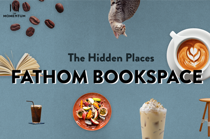 Fathom bookspace – พื้นที่ของการโอบกอด
