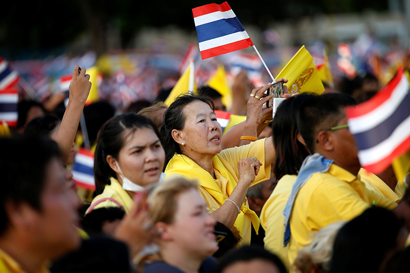 Coronation procession for Thailand’s newly crowned King Maha ...