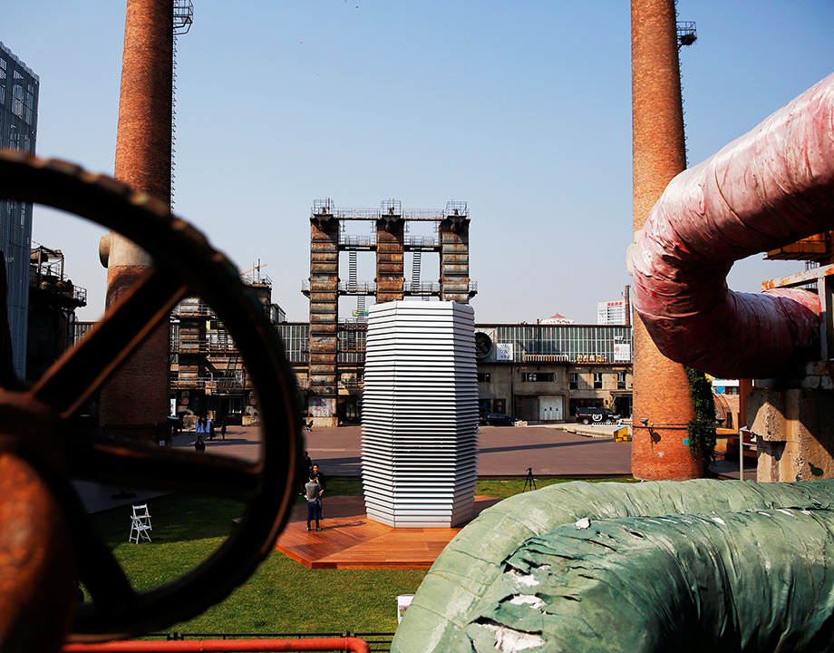 จีนสร้างหอคอยฟอกอากาศขนาดใหญ่ที่สุดในโลก หวังลดปัญหามลภาวะทางอากาศและ ...