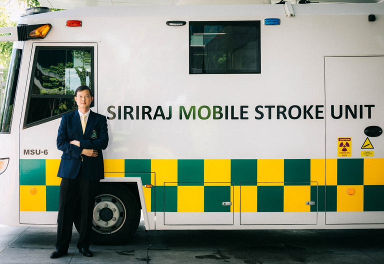 Mobile Stroke Unit จากศูนย์หลอดเลือดสมองศิริราช เพิ่มเวลาชีวิต ลดอาการ ...