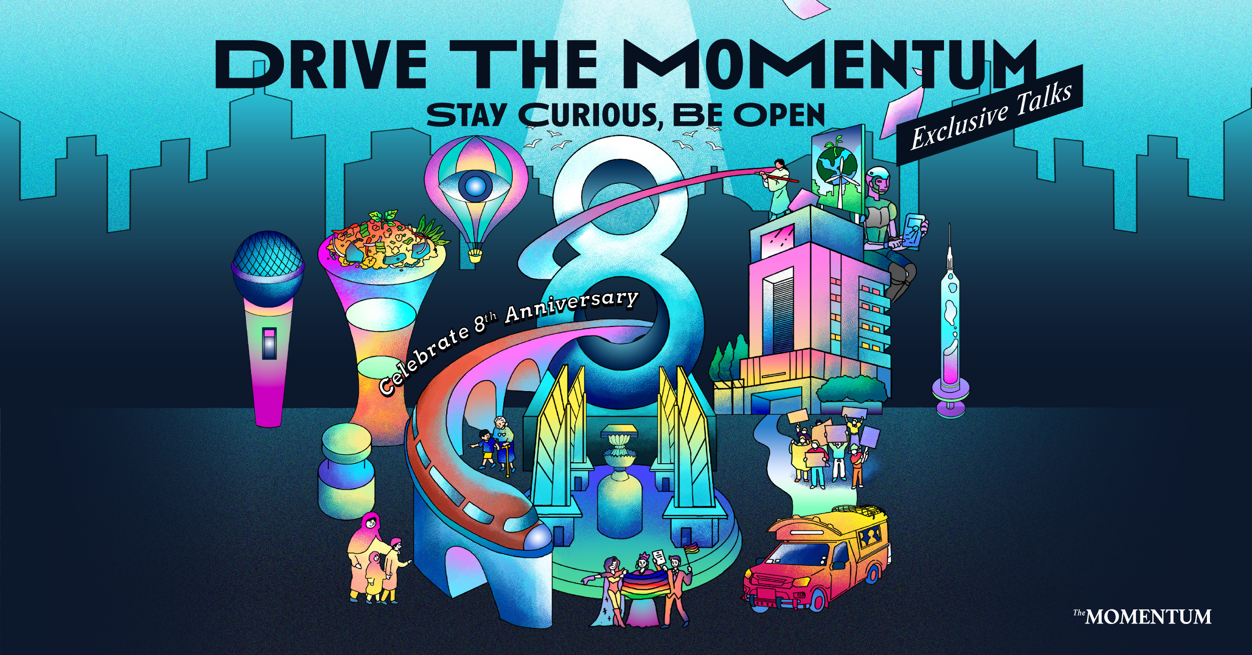 Drive the Momentum: The Exclusive Talks งานครบรอบ 8 ปี ของ The Momentum